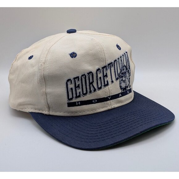 Accessories | Vintage Georgetown Hoyas Snapback Hat Signatures 1984 8s ...